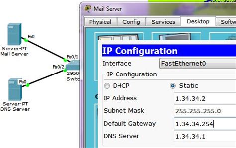 Tutorial Packet Tracer Cable Modem DSL Dial Up Configuration DNS Mail DHCP Bring Your