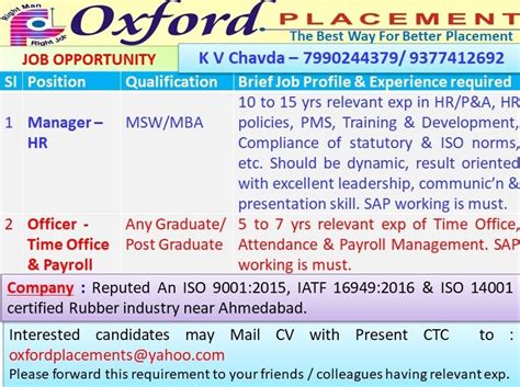 K V Chavda Posted On Linkedin