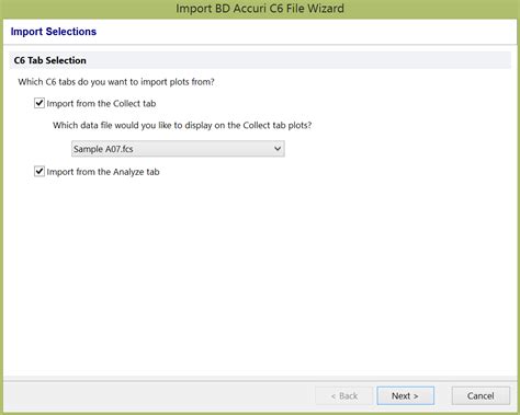 How To Import Cflow Experiment Files