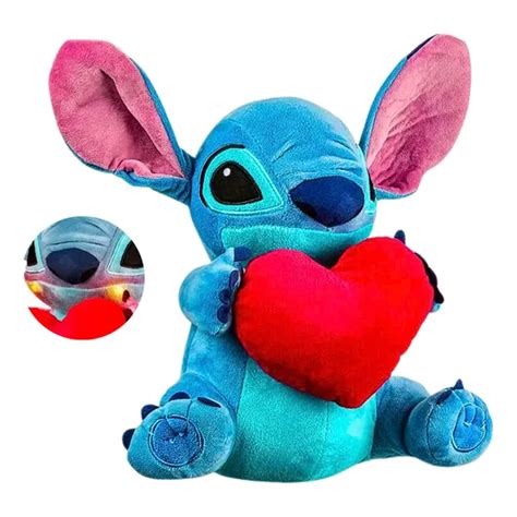Boneco Pelúcia Criança Lilo E Stitch 30 Cm Disney Cor Rosa Mercadolivre 📦