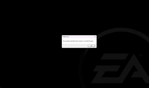 Getting This Error While Starting Up The Game Anyone Have Any Solutions Already Reinstalled The