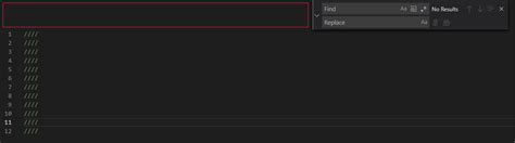 Gap Between Code And Search Box Issue Microsoft Vscode Github