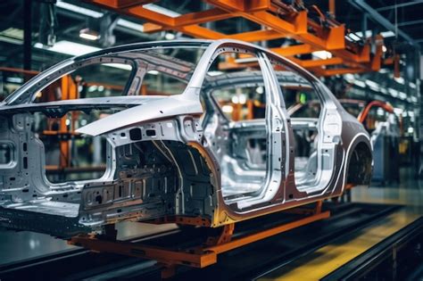 Premium Photo Automated Assembly Line For Robot Manipulators For The Production Of Hightech