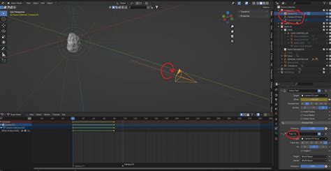 camera can t rotate if track to constraint is active r blenderhelp