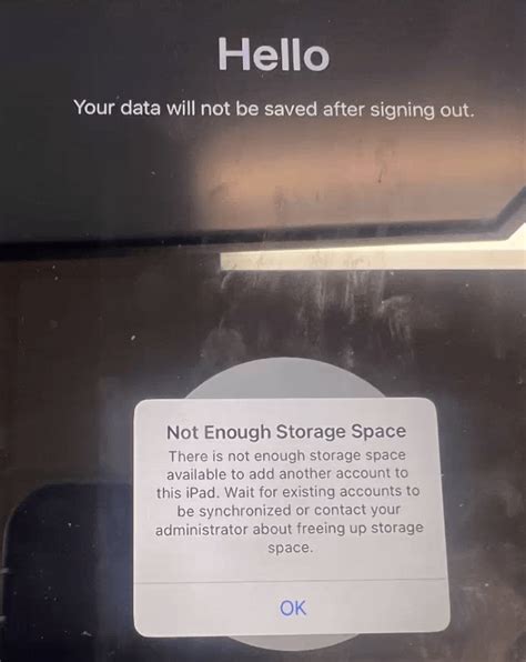 Shared Ipad Issue R Intune