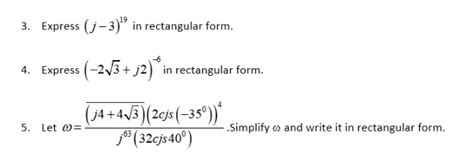 Solved Topic Basic Operations And Integer Powers Of Chegg