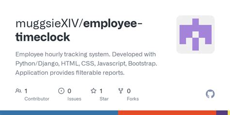 GitHub MuggsieXIV Employee Timeclock Employee Hourly Tracking System Developed With Python