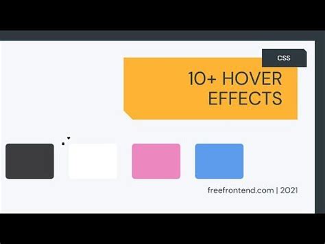 CSS Hover Effects Coding Css Animate Css