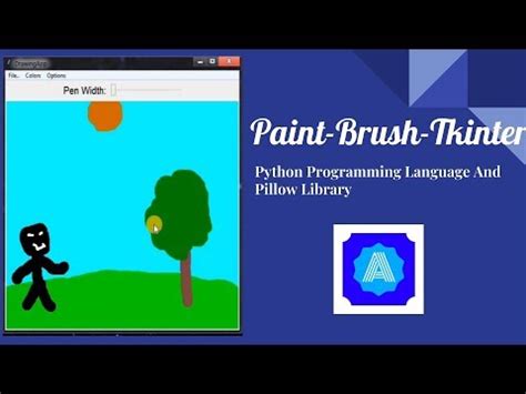Tkinter Drawing App Python PILLOW Paint Brush Programme With Code YouTube