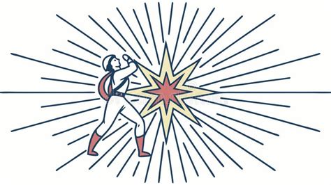 Abstract Starburst With Dynamic Human Figures Impact Vector Design Generative Ai Stock Vector