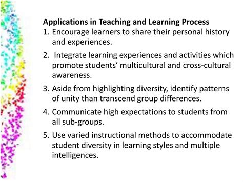 Diversity Of Learners Pptx Education
