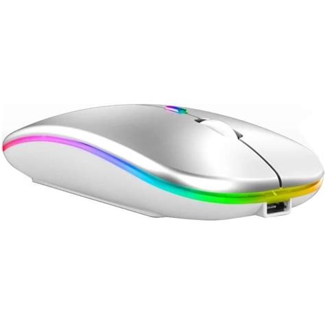 Souris Sans Fil Bluetooth Led Usb Ergonomique G Pour Ordinateur Portable Accessoire Cadeau