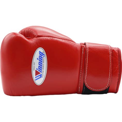 Winning Velcro Boxing Gloves Red Wjapan Boxing