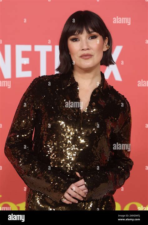 Los Angeles Ca 2nd Feb 2023 Zoe Chao At The Netflix World Premiere