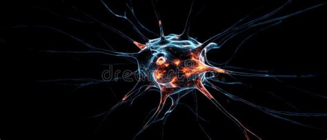 Neural Network Forming Glowing Web Ai Processing Information Big Data