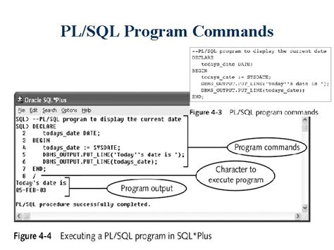 Chapter 4 Introduction To Plsql Lesson A Objectives