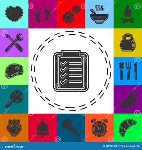 Product Listing Concept Line Icon Simple And Element Illustration Stock Illustration