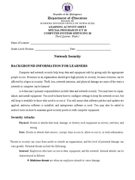 css10 q3 week 1 pdf computer virus antivirus software