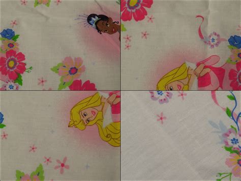Disney Princess Crib Flat Sheet
