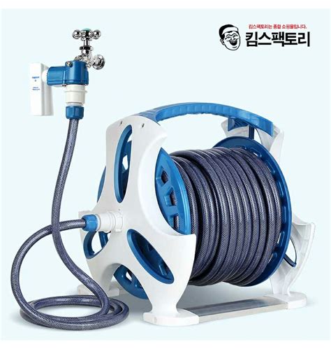 Abs 최고급 릴호스 50m 국내생산 세차 청소 원예 농업용 호스 티몬
