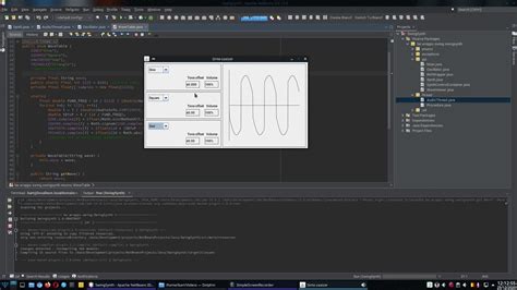 Demo Real Time Synth In Java Youtube