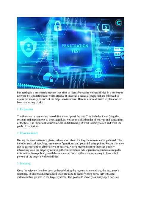 Demystifying Penetration Testing A Comprehensive Guide For Security