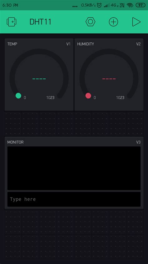 Iot Based Temperature And Humidity Monitoring Using Blynk Application