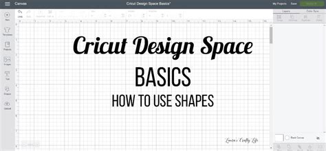How To Add Shapes In Cricut Design Space Artofit