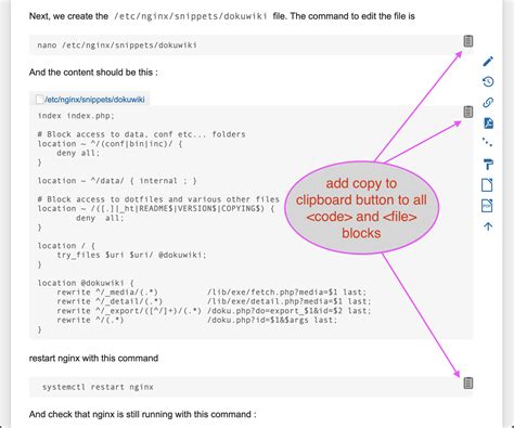 plugin copy2clipboard [dokuwiki]