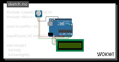 Arduino Potentiometer Wokwi Esp32 Stm32 Arduino Simulator