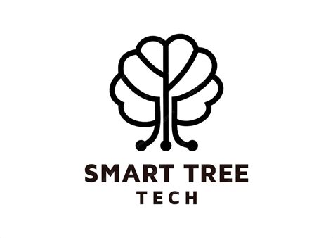 Premium Vector Smart Tree Plant Leaf Data System Storage Logo Design
