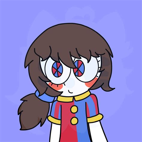 Pomni Without Her Hat By Sarahthesudrianqueen On Deviantart