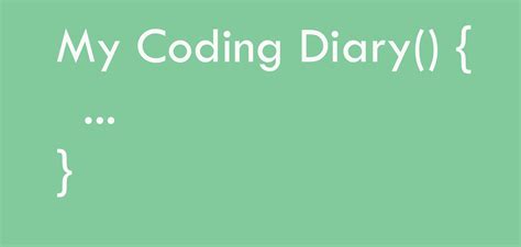 Github Howardjakemycodingdairy My Practice Diary