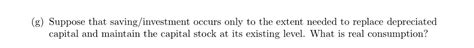 Solved Consider The Following Production Function Y K1 2