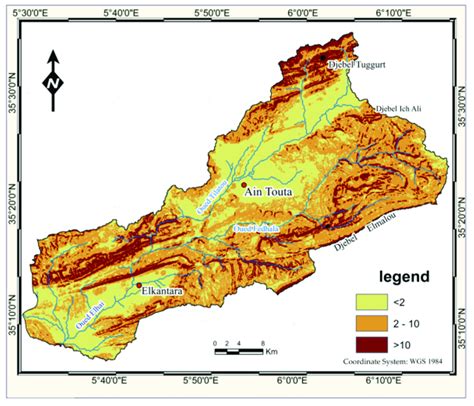 topographic factor map ls download scientific diagram
