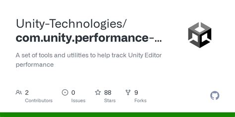 GitHub Unity Technologies Com Unity Performance Tracking A Set Of Tools And Utilities To Help