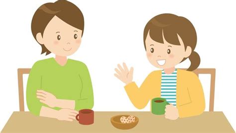 親子の会話イラスト｜無料イラスト・フリー素材なら「イラストac」