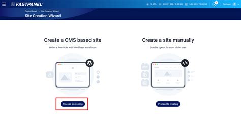 cara install wordpress di fastpanel rumahweb