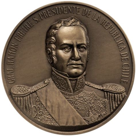 Ramón Freire Serrano Bronce Numisnova