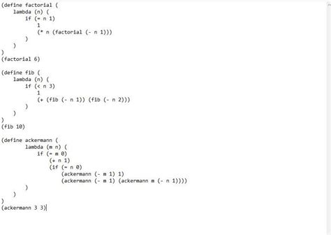 Solved I Am Looking For Code For A Scheme Language