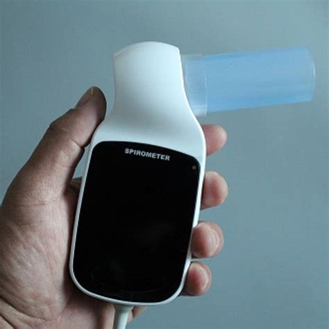 Portable Digital Spirometer Spm A Breathing Lung Function Diagnosis De