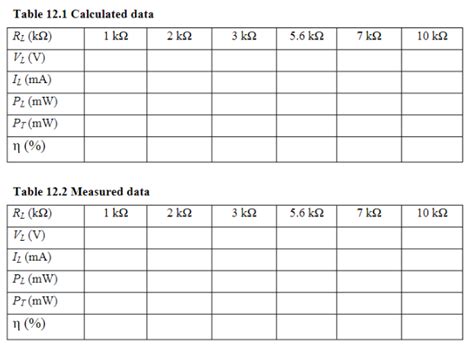 Solved Ecet 201 001 Fall 2021 Lab 12 Maximum Power Transfer