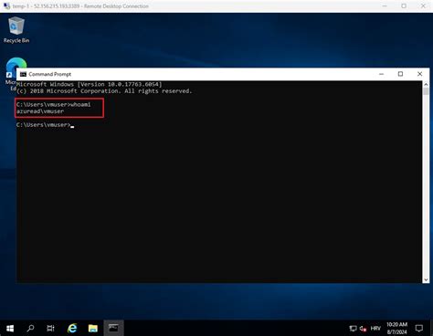 Remote Desktop Connection To An Entra Id Joined Windows Server With Entra Id Credentials Quick