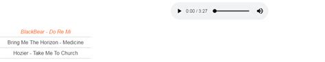 Javascript Player De Música Com Playlist Stack Overflow Em Português