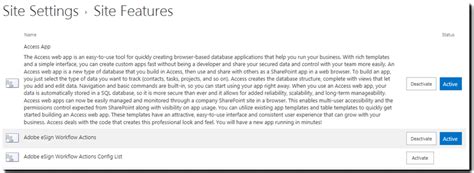 Adobe Sign For Sharepoint Online Workflow Installation Guide