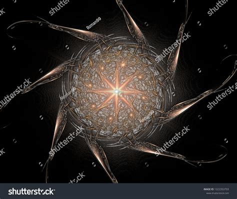 Geometry Space Series Visually Attractive Backdrop Stock Illustration Shutterstock