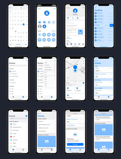 IOS GUI KIT On Behance
