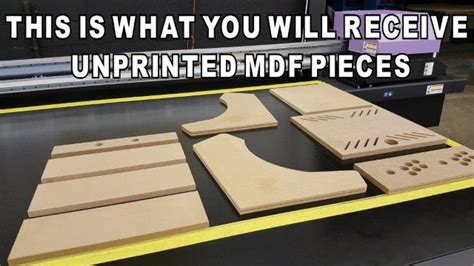 Mdf Bartop Arcade Cabinet Do It Yourself Kit