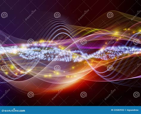 Abstract Sound Waves Stock Illustration Illustration Of Energy 23582932