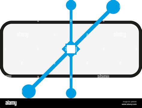 Vector Curve Path Drawing Template Illustration Stock Vector Image And Art Alamy